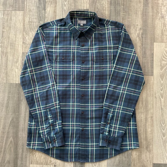 L.L. Bean | Shirts | Ll Bean Signature Castine Slim Fit Flannel ...